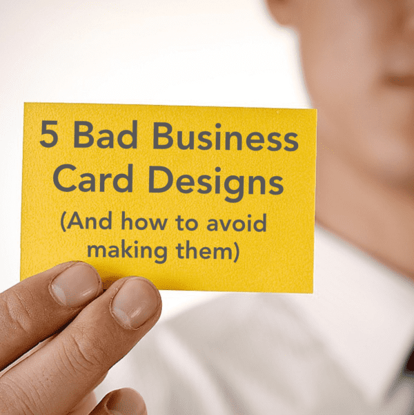 5 Bad Business Card Designs (and how to avoid making them) | Squark Design